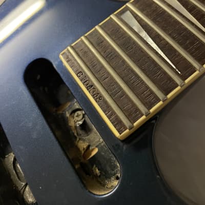 Charvel Jackson Model 6 Husk MIJ Japan 1988 Cobalt Blue | Reverb