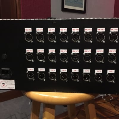 Vintage Neve 1073 8-Channel Mic Preamp EQ Racked with output | Reverb