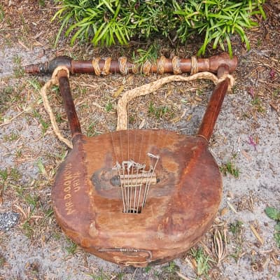 Vintage East African bowl lyre (Kenyan nyatiti) | Reverb