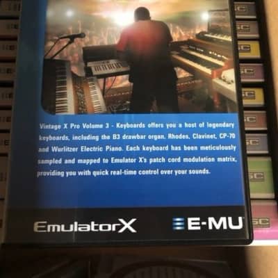 E-MU Systems Emulator-X Sample Bank DVD Full Collection | Reverb