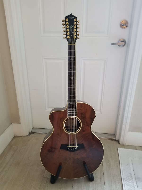 Rare Taylor 2001 Left handed W65ce All walnut 12 string | Reverb