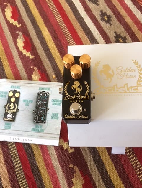 Decibelics Golden Horse Professional Overdrive (Mini Klon | Reverb UK