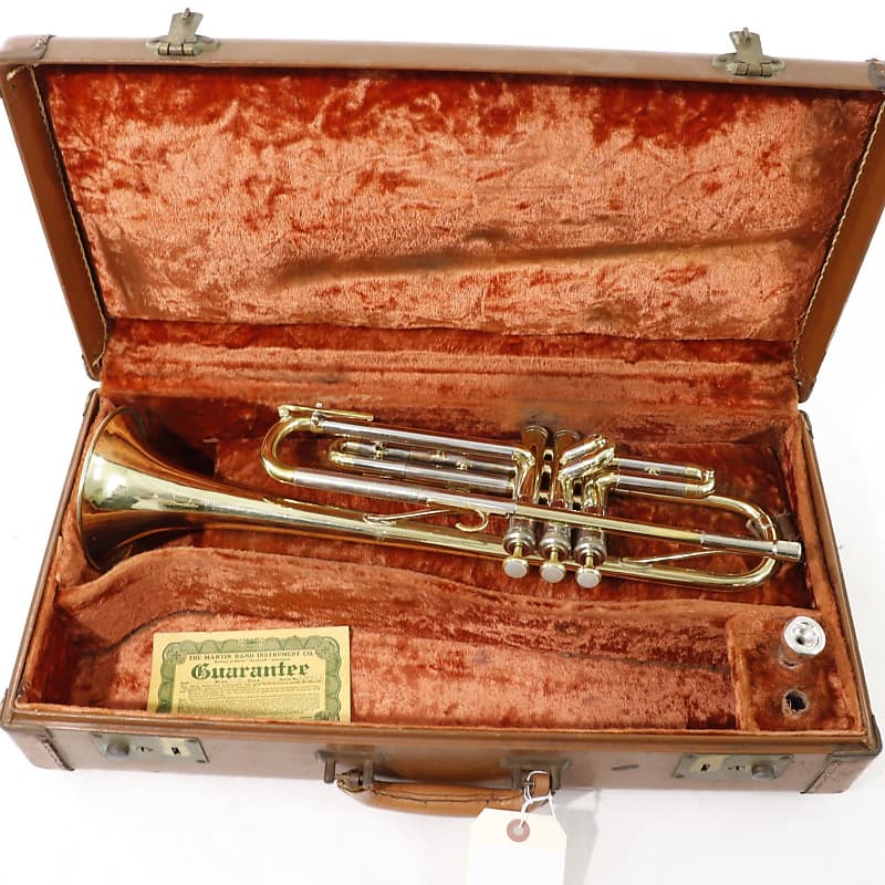 Martin Committee Deluxe Professional Bb Trumpet SN 189423 | Reverb