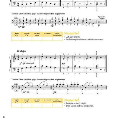 Piano Adventures Scale and Chord Book 1 - Five-Finger Scales | Reverb