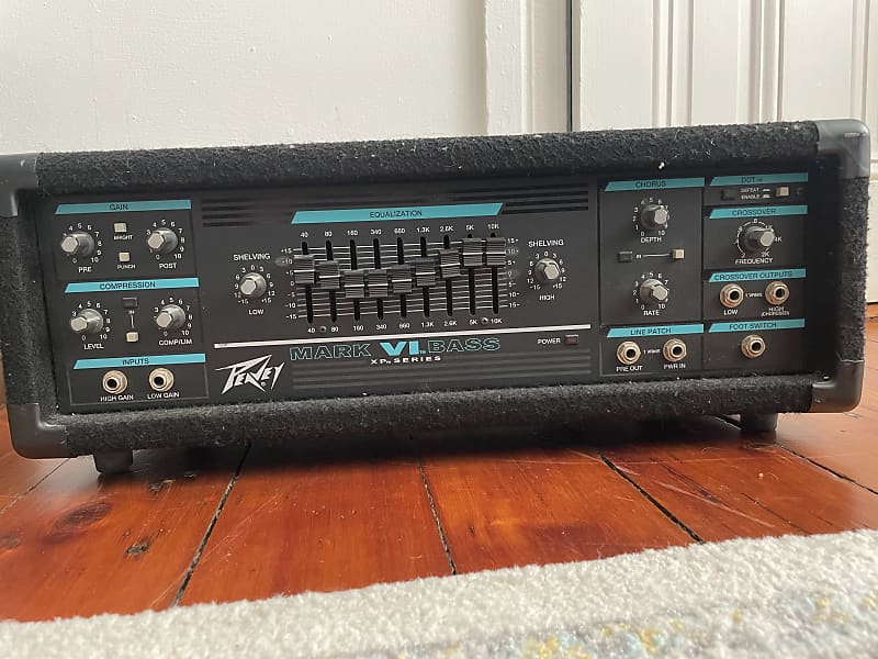 Peavey Mark VI Bass XP Series 402 400-Watt Bass Head 1990s - | Reverb