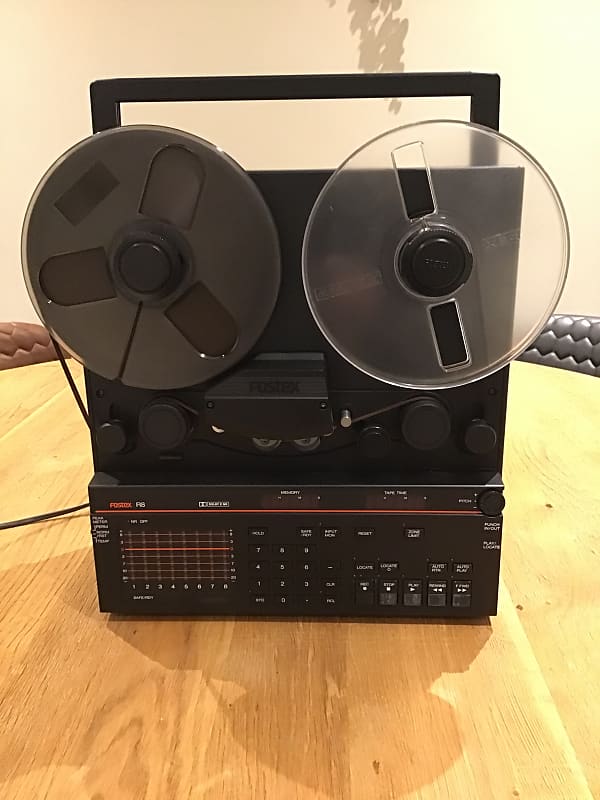 Fostex Reel to Reel R8 with Fostex MIDI Interface Black | Reverb