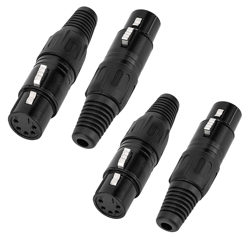 5 Pin XLR Plugs Connectors, 5 Pin XLR Plug Audio Mic | Reverb