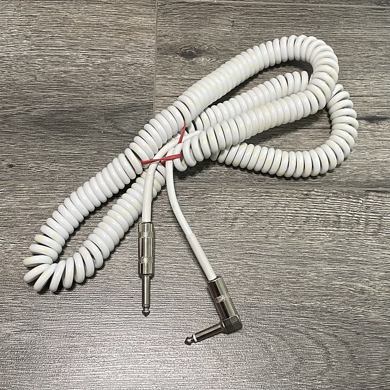 Live Wire Advantage Instrument Cable Coiled Angled/Straight, | Reverb