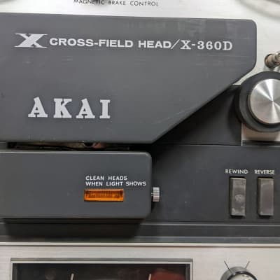 AKAI X-360D Vintage Stereo Bi-Directional Reel to Reel Tape | Reverb