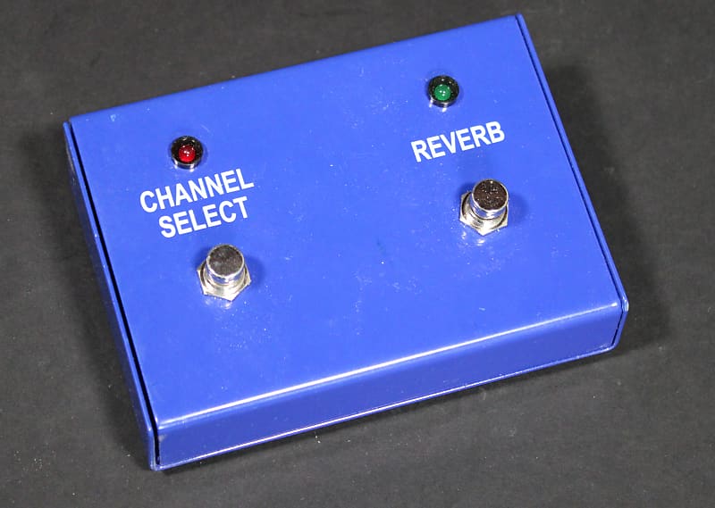 George Dennis Channel Select reverb - Blue | Reverb