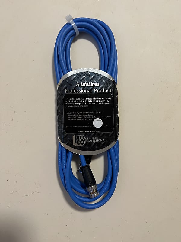 Pro Co WDCS-10 Premium Canare Word Clock Cable - 10 foot | Reverb