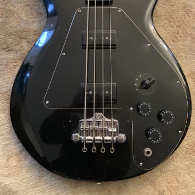 Vintage 1970's Gibson Ripper Black Finish Fretless Bass | Reverb