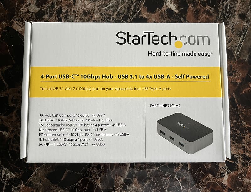 StarTech 4 Port Powered USB-C Hub | Reverb