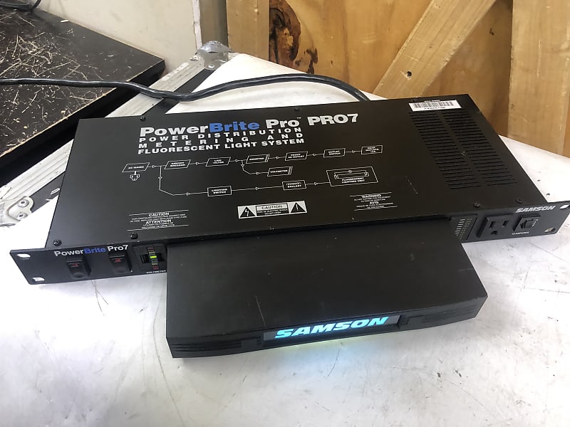 Samson Powerbrite Pro7 Rack Mount Power Conditioner - Read | Reverb