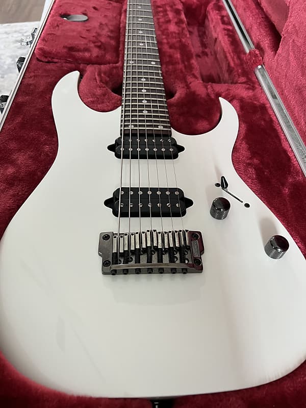 Ibanez Prestige RG752 White Pearl Metallic *Spot Model* | Reverb