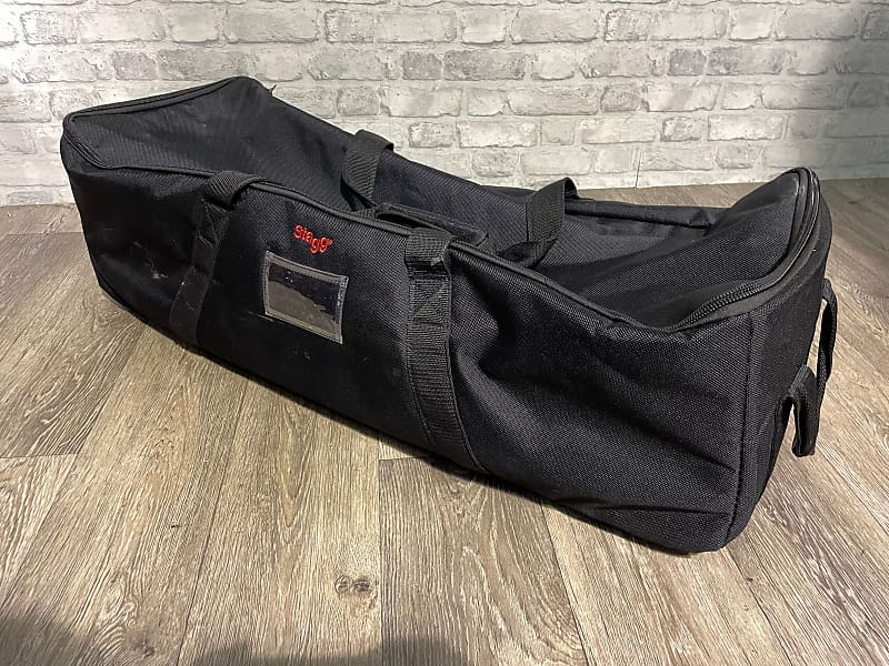 Stagg 36" Hardcase Case with Wheels Drum Hardware Bag / | Reverb