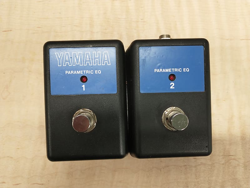 Yamaha BB100 III Bass Amp EQ Footswitch 80's - Black | Reverb