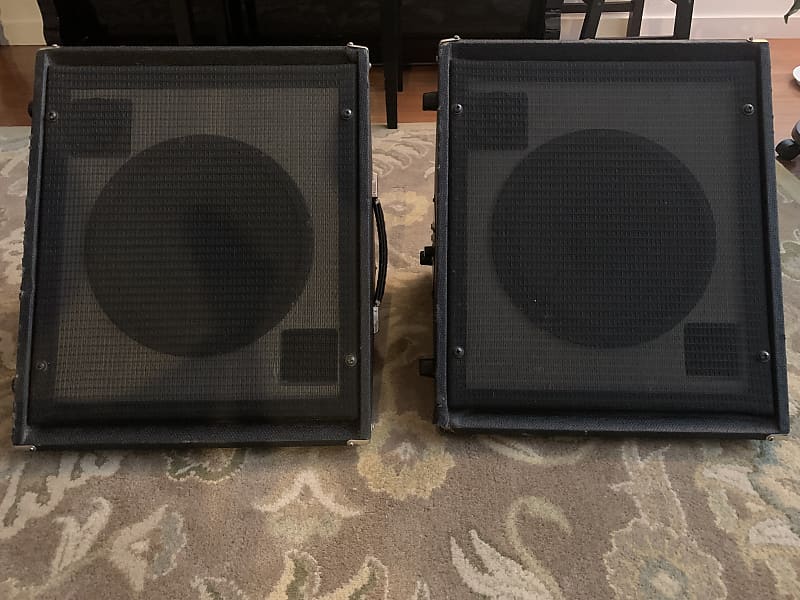 Sunn Alpha Wedge Monitors (Pair) | Reverb