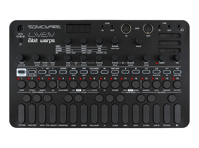 Sonicware LIVEN 8bit Warps Eight-Bit Wave Memory | Reverb Australia