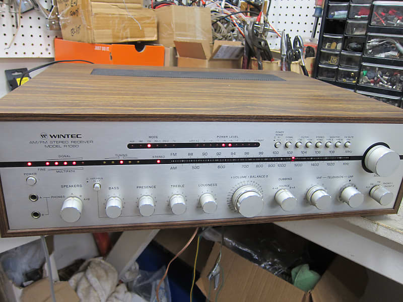 Rare Wintec R-1060 Stereo Am/Fm Analogue Receiver, Power | Reverb