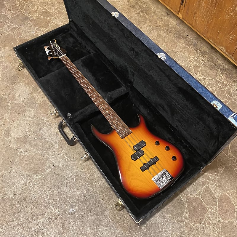 Hamer 4 String Chaparral Bass 1992 Sunburst USA | Reverb