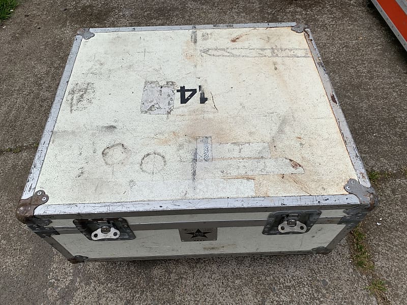 Star Cases Double Amp Head Road Case Unknown White | Reverb UK