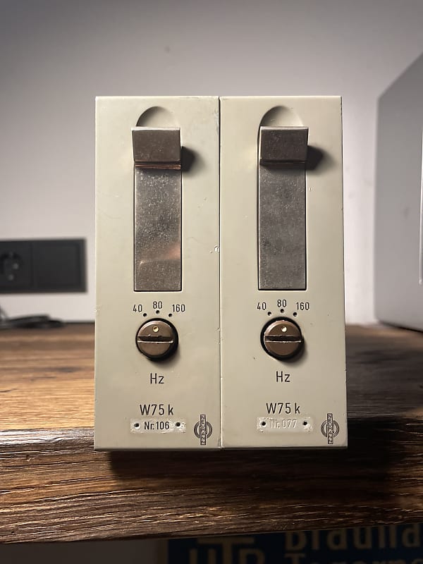 Neumann W 75 k Low Cut Filter | Reverb