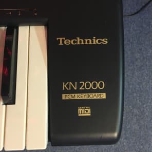 Technics KN2000 keyboard 1990s Black | Reverb