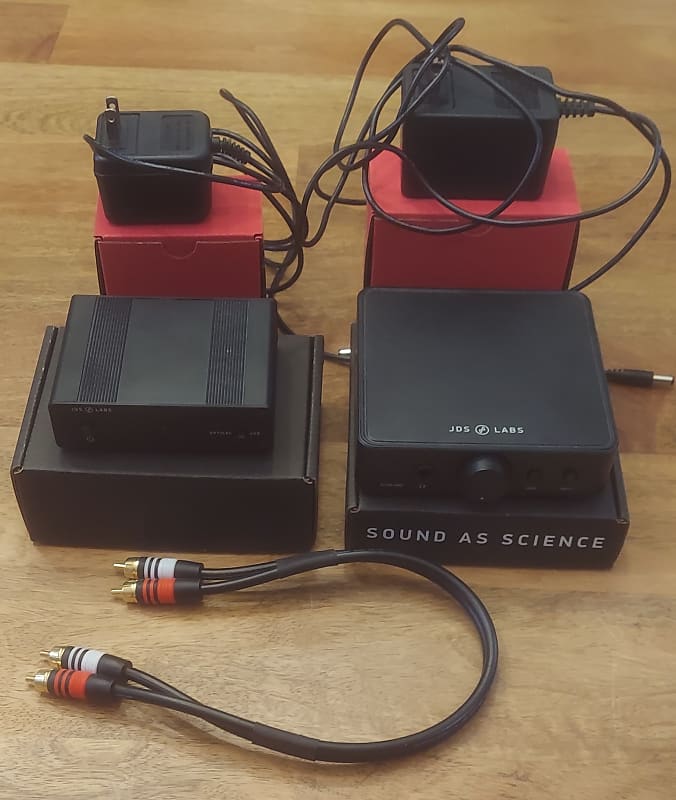 JDS Labs Atom Amp and OL DAC (usb/optical) | Reverb