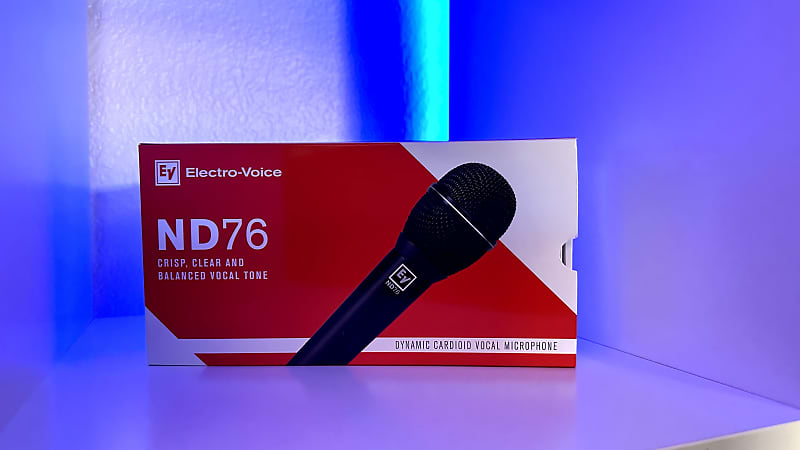 Electro Voice ND76 Dynamic cardioid vocal microphone 2022 | Reverb