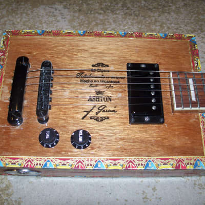 6-String Electric Cigar Box Guitar by Evanston Instrument | Reverb