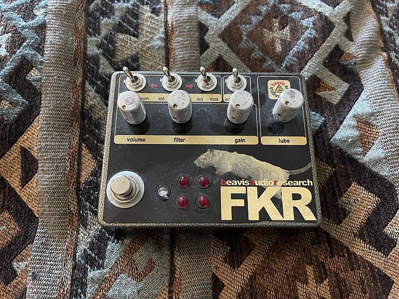Beavis Audio Four-Knob Rat (FKR) Pedal - VERY RARE! Dark Gray | Reverb