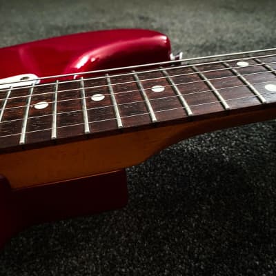 ESP 400 Series Stratocaster 1980s - Transparent Red - VERY | Reverb