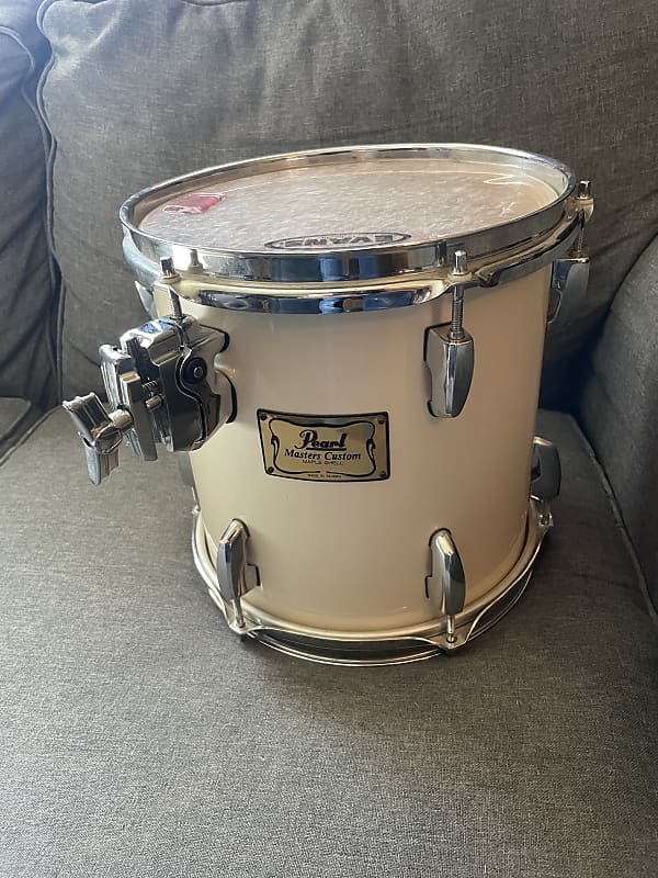 Pearl Master custom 1990’s - Blizzard White | Reverb