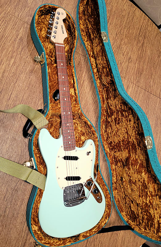 Warmoth Mustang 2021 - Surf Green | Reverb