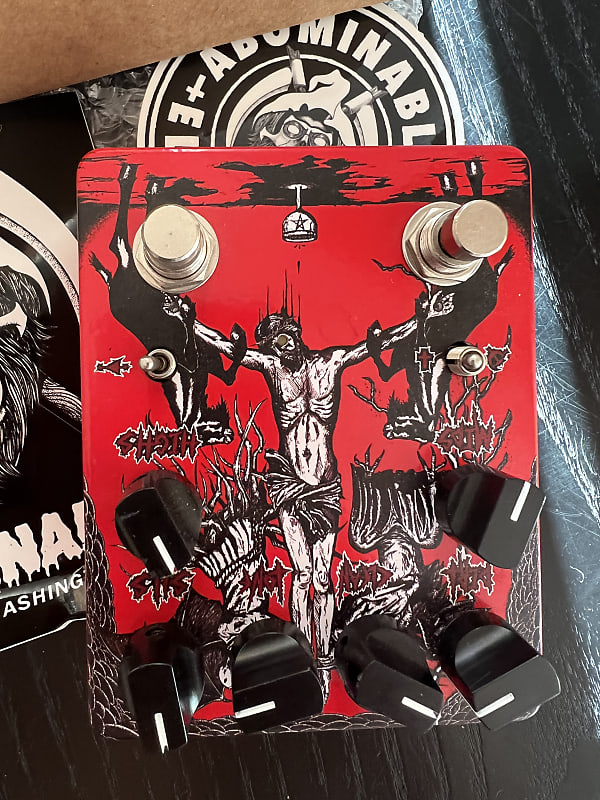 Abominable Electronics Hail Satan Deluxe Distortion/Fuzz | Reverb