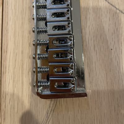 8 string bridge 2015-2020s Chrome | Reverb
