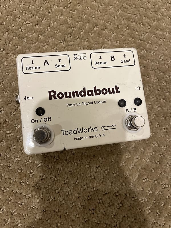 ToadWorks Roundabout Passive ABY Signal Routing Effects Loop | Reverb