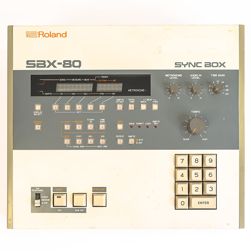Roland SBX-80 Sync Box MIDI DIN Master Clock - Vintage | Reverb UK
