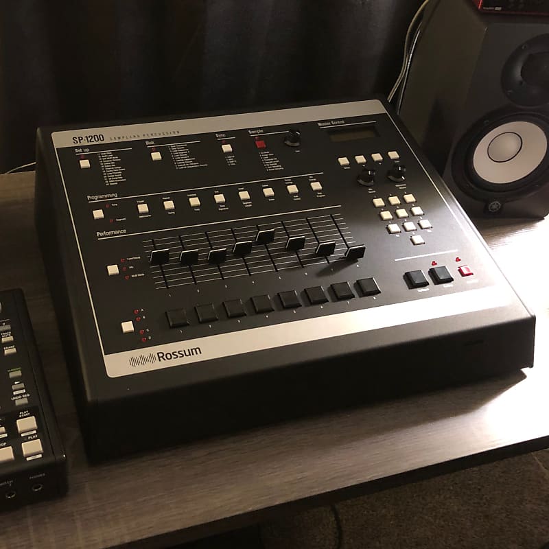 2022 Rossum SP1200 Reissue Drum Machine | Black finish | Made | Reverb