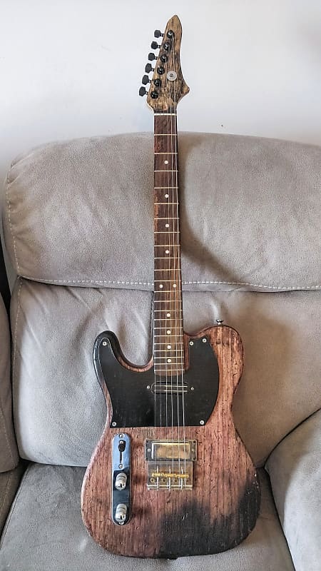 Tele Partscaster Left handed T Style - Wrecked / Worn / | Reverb UK