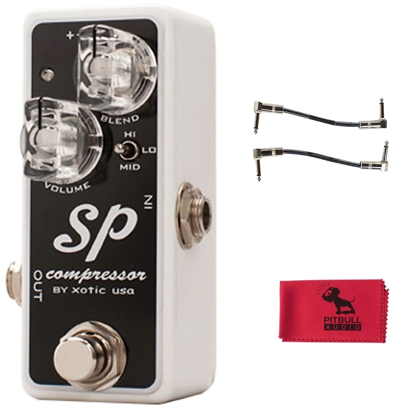 Xotic Effects SP Compressor Guitar Effects Pedal w/ Patch | Reverb