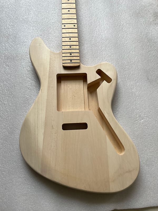 Unfinished Basswood Jazzmaster Offset Style Guitar Body with | Reverb