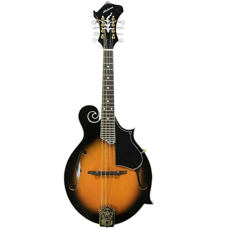 Alabama ALM45 "F" Style Archtop Tobacco Sunburst Mandolin | Reverb