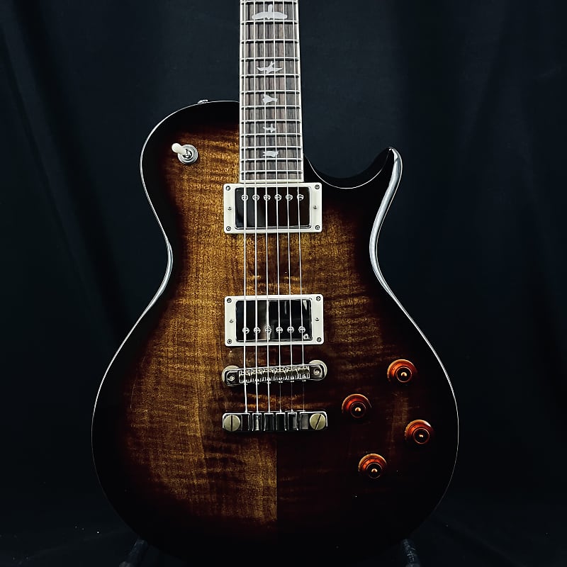 McCarty 594 SE Single Cut Black Gold Sunburst w/ Bag | Reverb