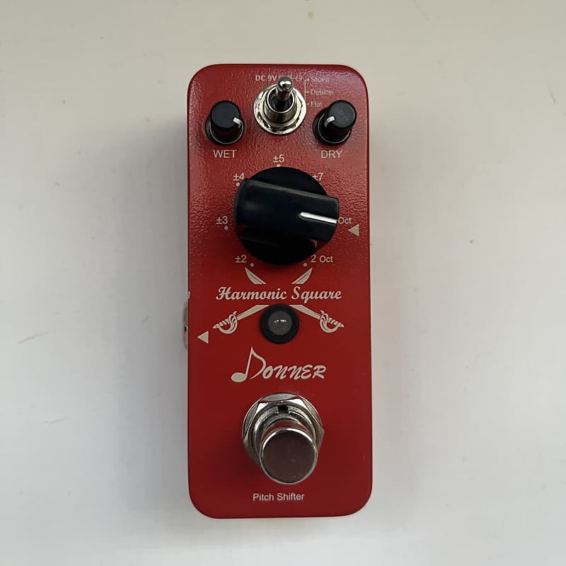 Donner Octave/Harmony Pedal - Red | Reverb