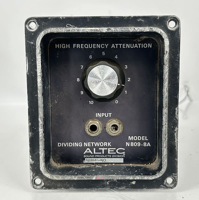 Altec Dividing Network N809-8A (Single Crossover) | Reverb
