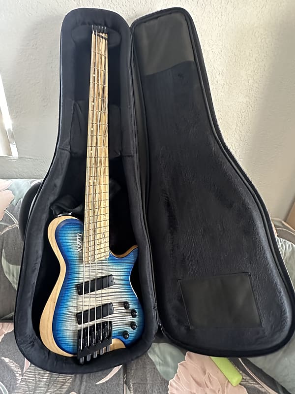 Kiesel Zeus Bass 2023 - California Burst, Flamed Maple Top | Reverb