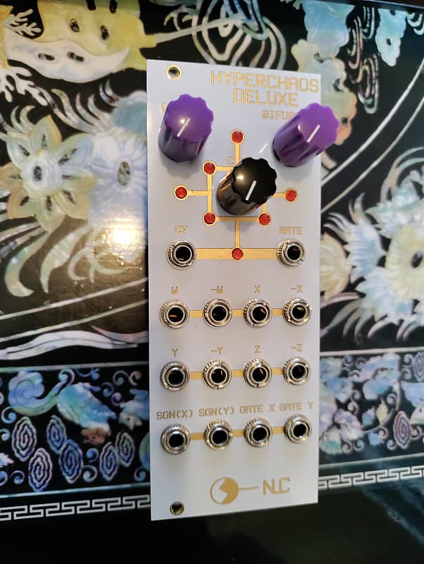 Nonlinearcircuits Hyperchaos Deluxe 2021 - Gold & White | Reverb