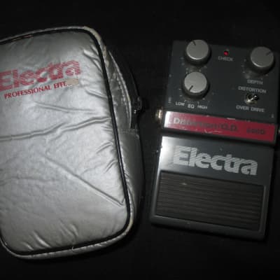 Electra Distortion/OD 600D 80's - With Original Carrying Case | Reverb